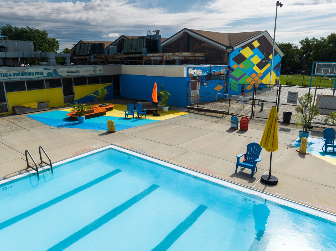 Swim Philly: Christy Recreation Center - Mural Arts