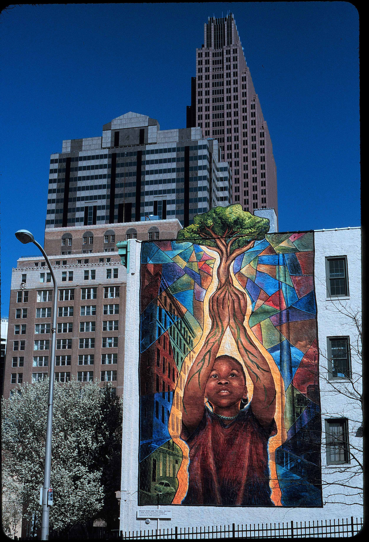 Reach High and You Will Go Far - Mural Arts