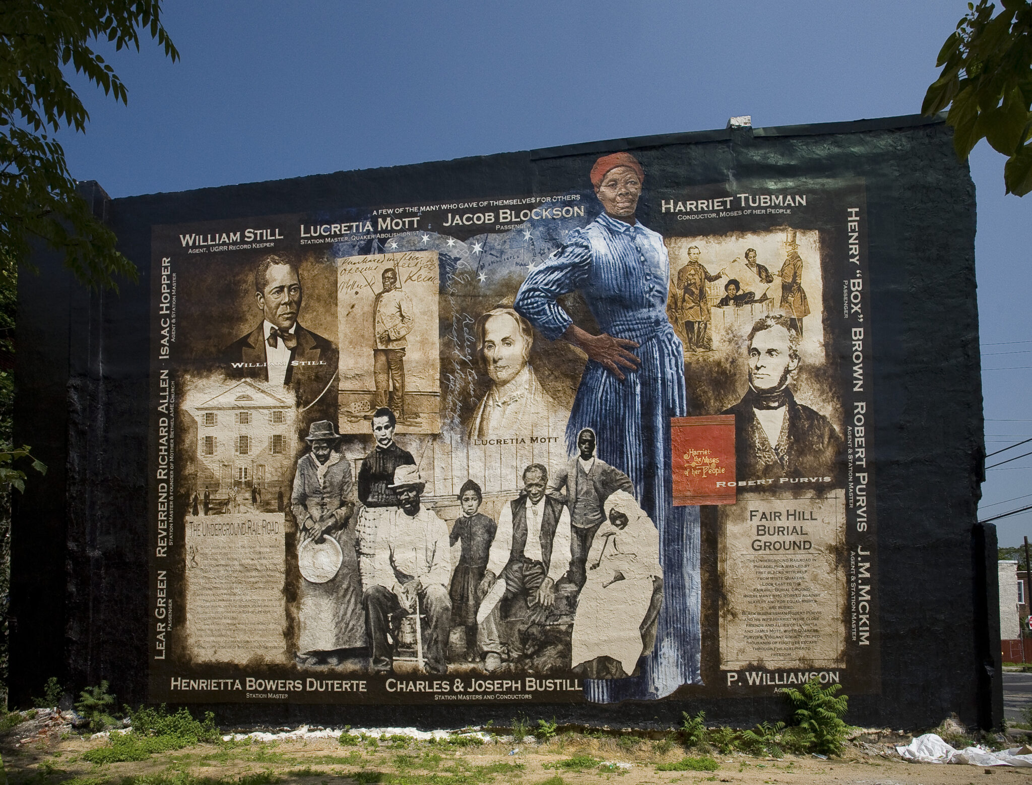 Harriet Tubman & the Underground Railroad - Mural Arts