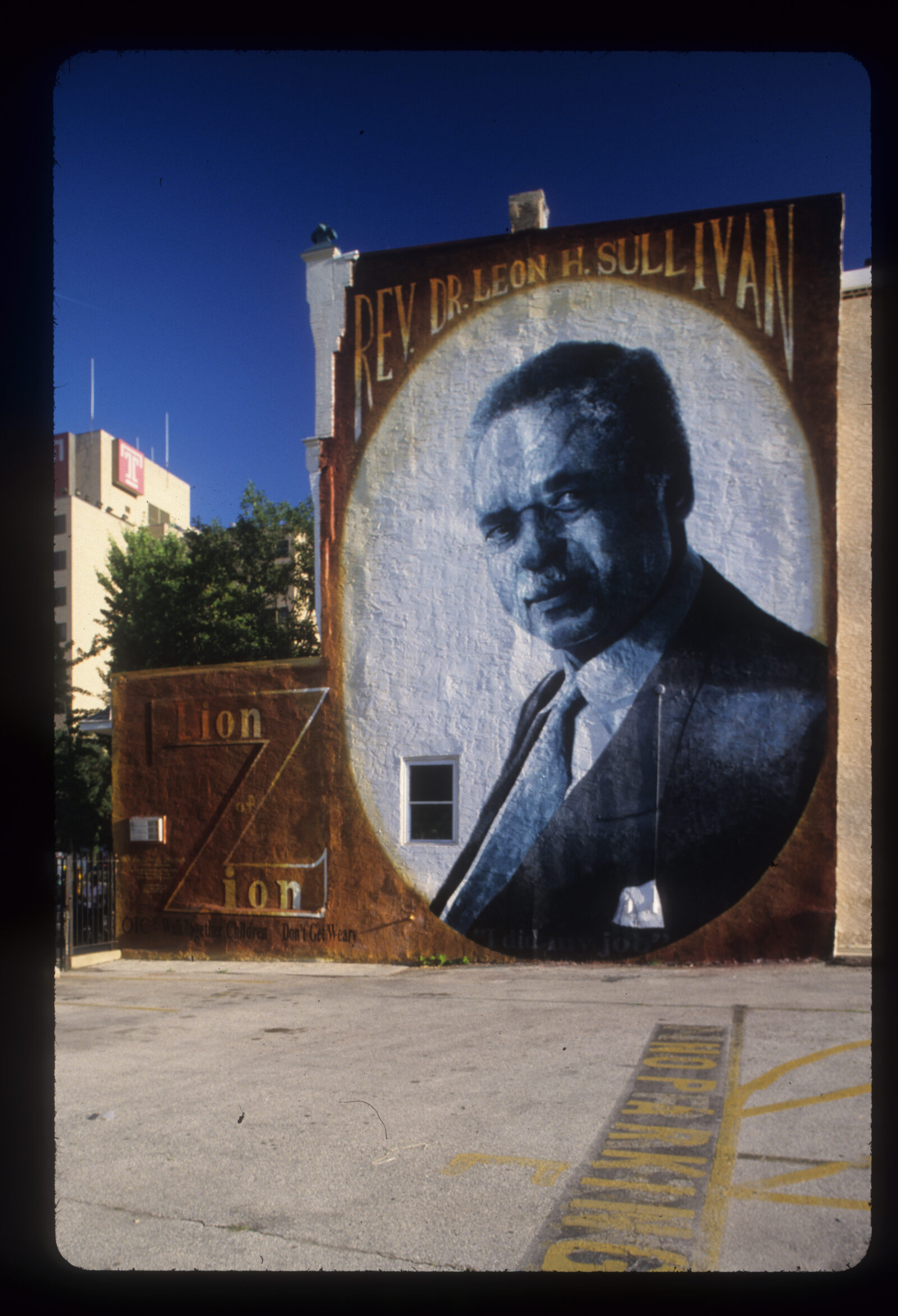 Rev. Dr. Leon H. Sullivan - Mural Arts