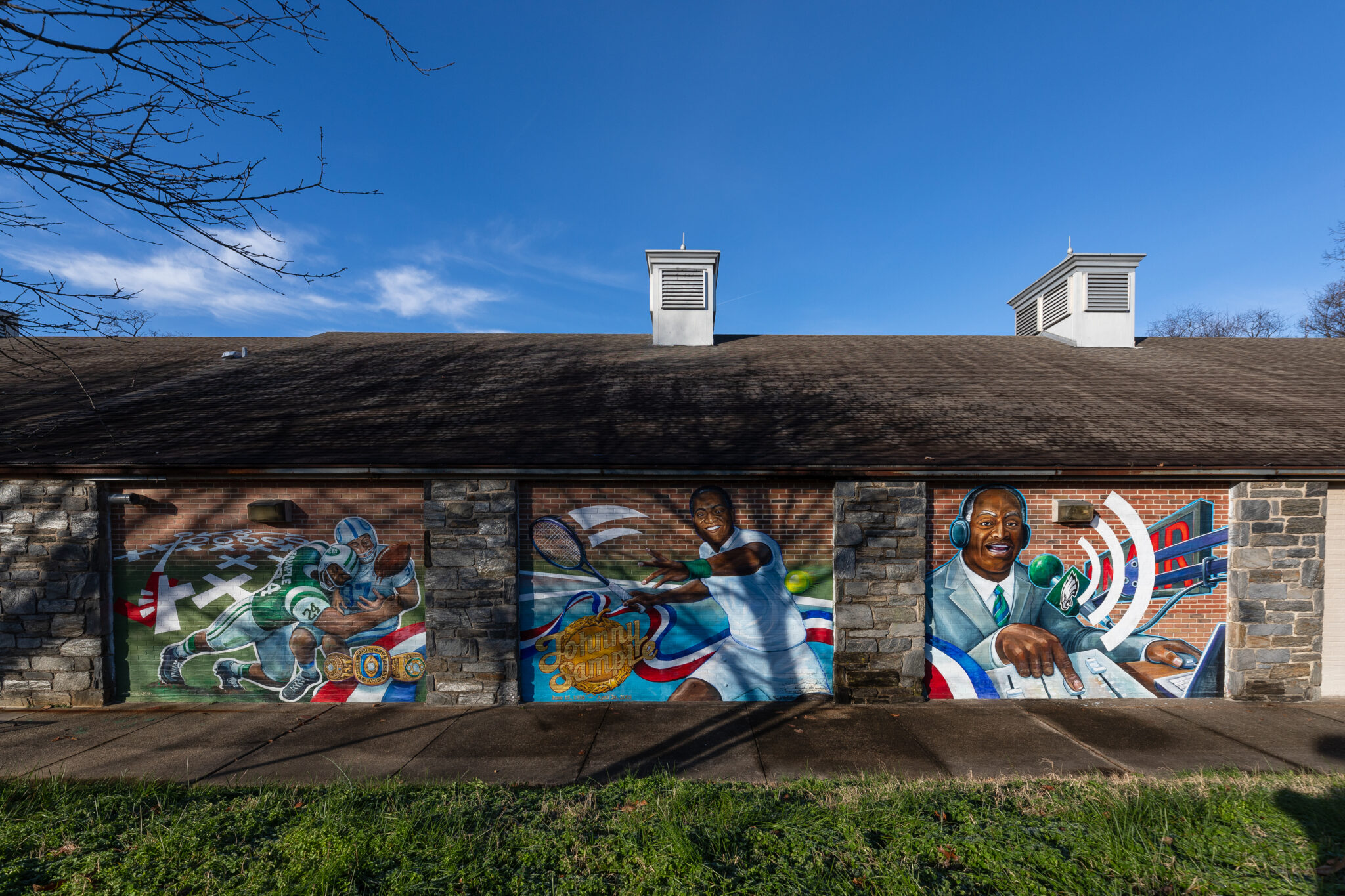 Johnny Sample Memorial Mural - Mural Arts