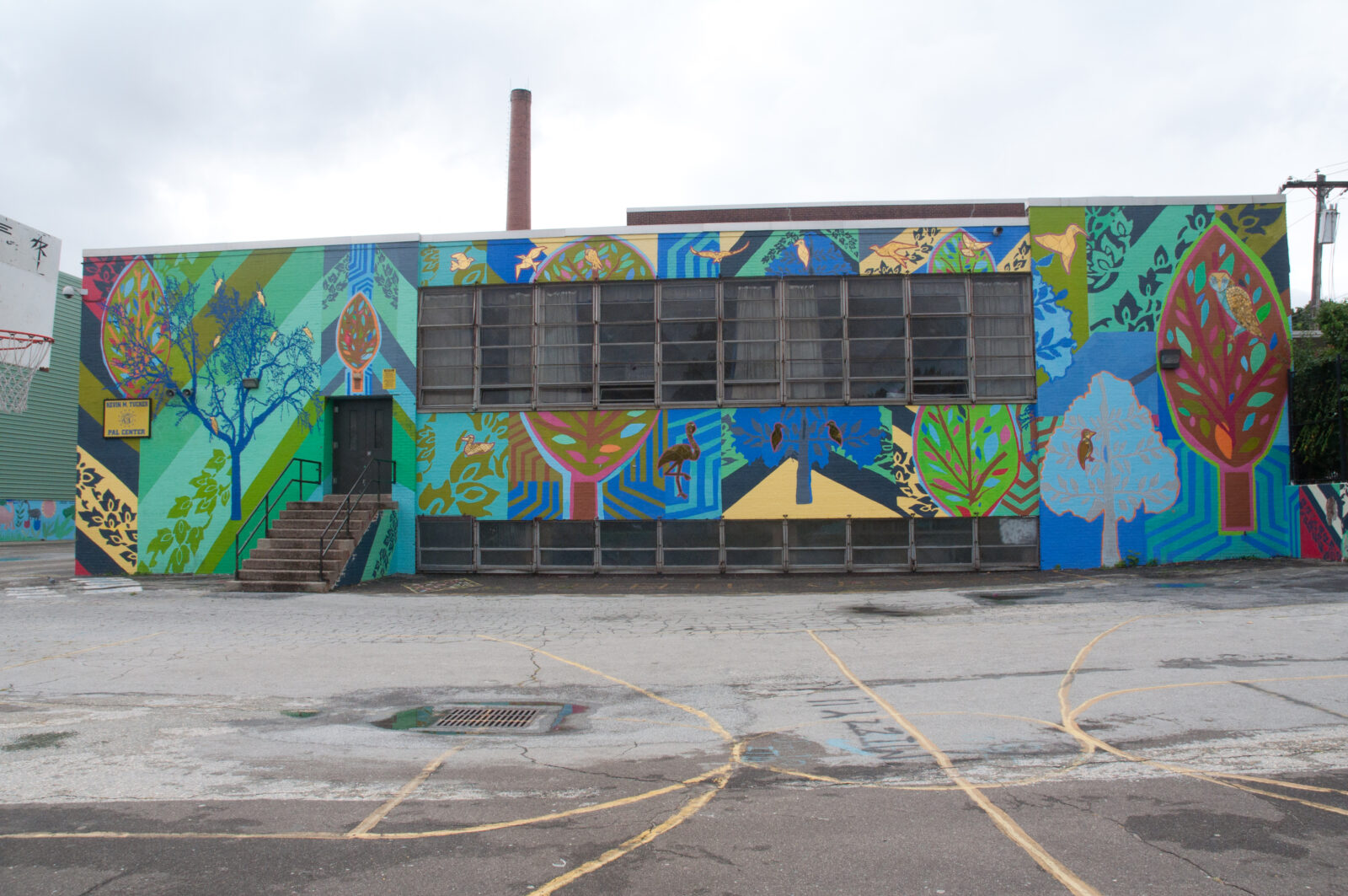 Alexander Wilson Elementary School mural - Mural Arts